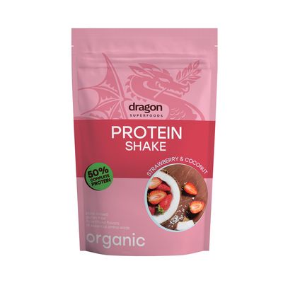 Dragon Superfoods Proteinshake - Kakao & Vanilje ØKO - naturalis.no